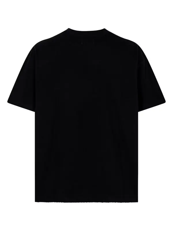 HONOR THE GIFT D-holiday Tobacco Field Short-sleeve T-shirt - Black