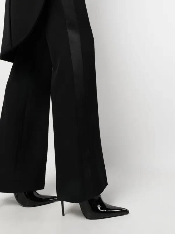 Moschino High-rise Straight-leg Trousers