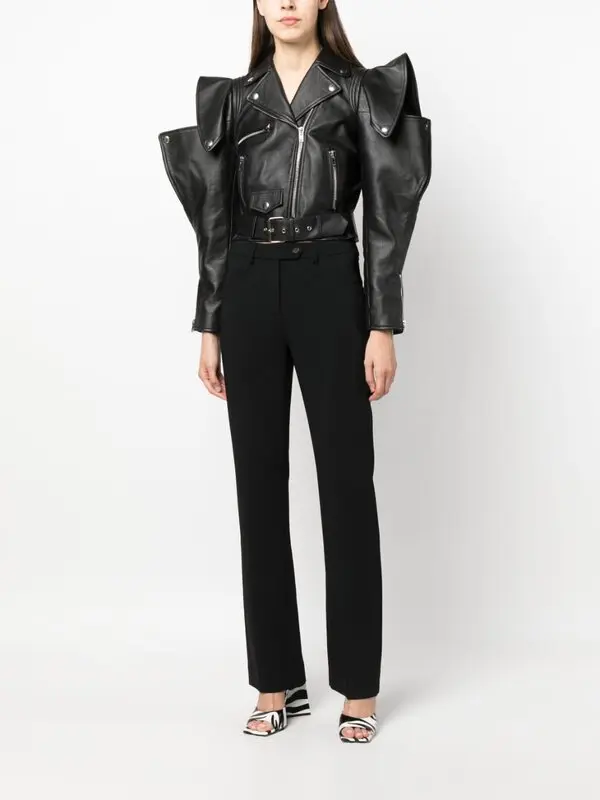 Moschino Mid-rise Straight-leg Trousers
