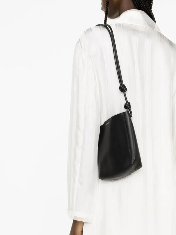 JIL SANDER Giro Leather Crossbody Bag
