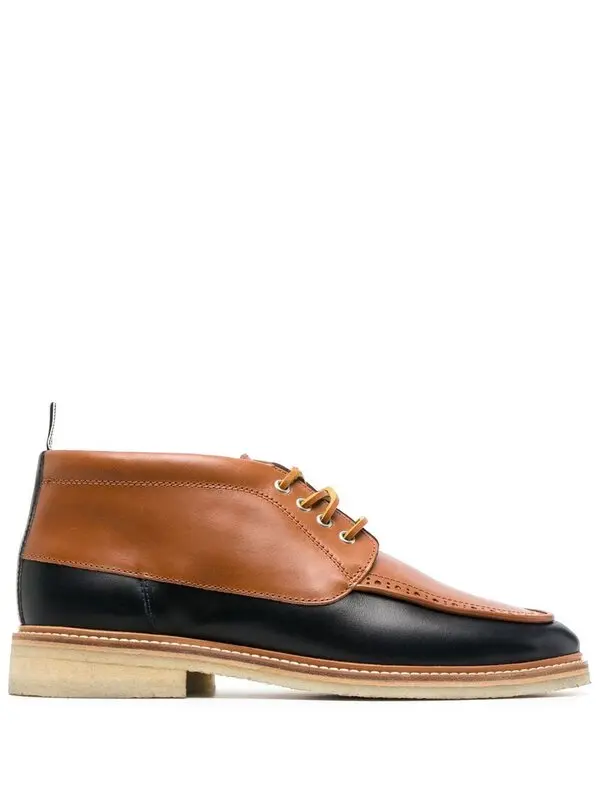 Thom Browne Top Deck Two-tone Derby Shoes