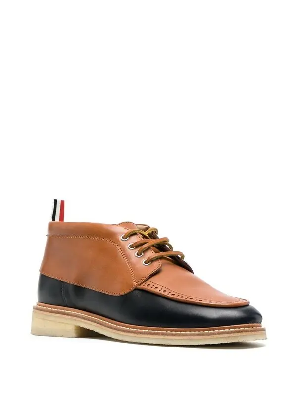 Thom Browne Top Deck Two-tone Derby Shoes