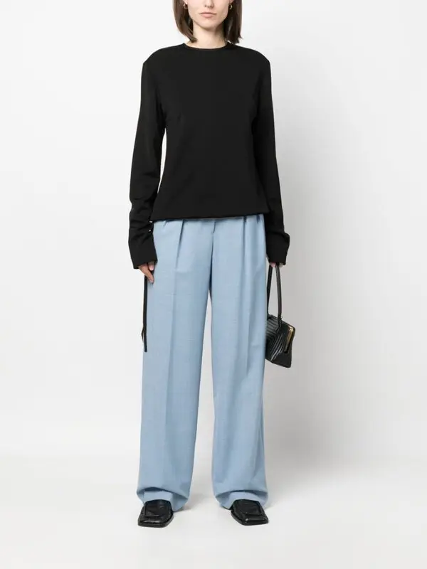 JIL SANDER Zip-up Long Sleeve Top
