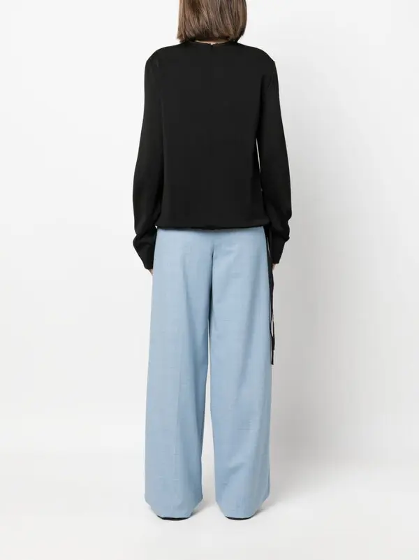 JIL SANDER Zip-up Long Sleeve Top