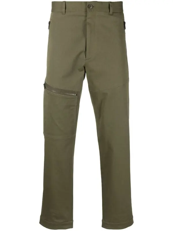 Moncler Logo-patch Twill Trousers