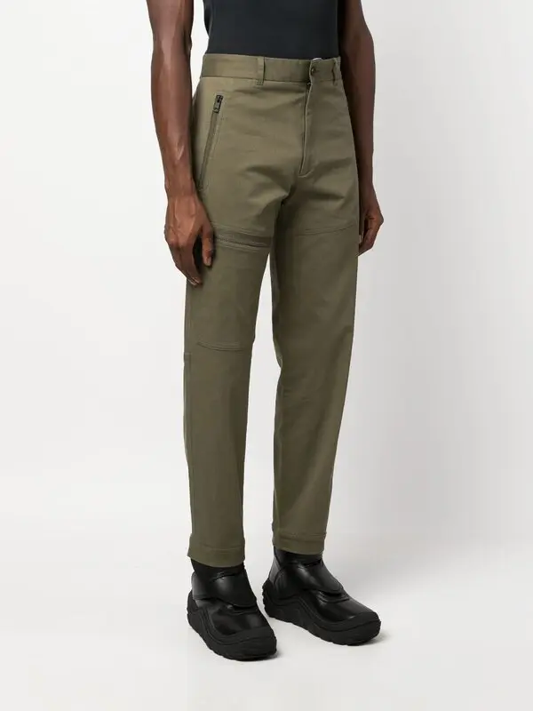 Moncler Logo-patch Twill Trousers