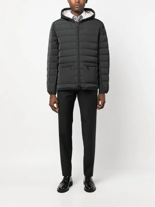 Thom Browne 4-bar Stripe Padded Jacket