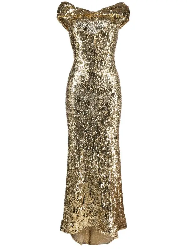 ATU BODY COUTURE Sequin-embellished Gown