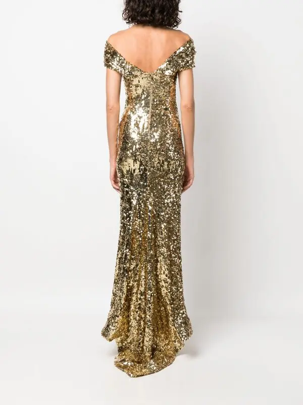 ATU BODY COUTURE Sequin-embellished Gown