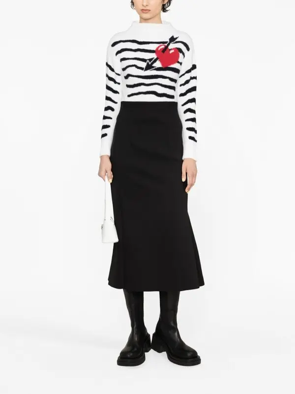 Philosophy Di Lorenzo Serafini Flared Midi Skirt