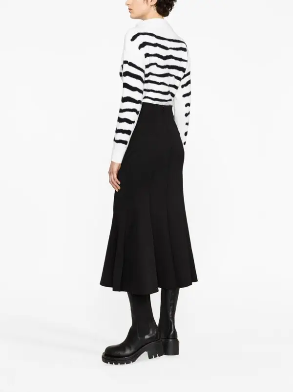 Philosophy Di Lorenzo Serafini Flared Midi Skirt