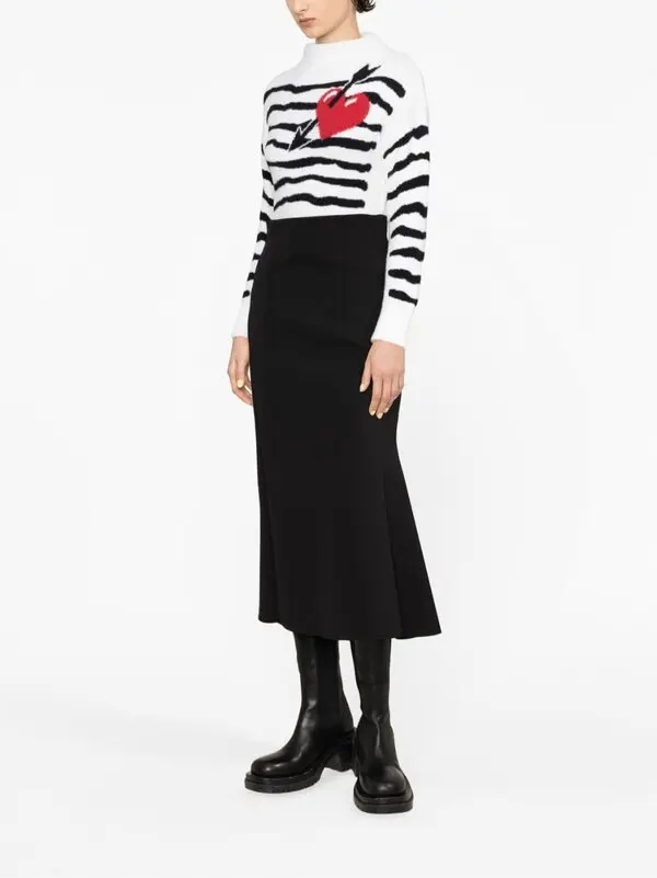 Philosophy Di Lorenzo Serafini Flared Midi Skirt