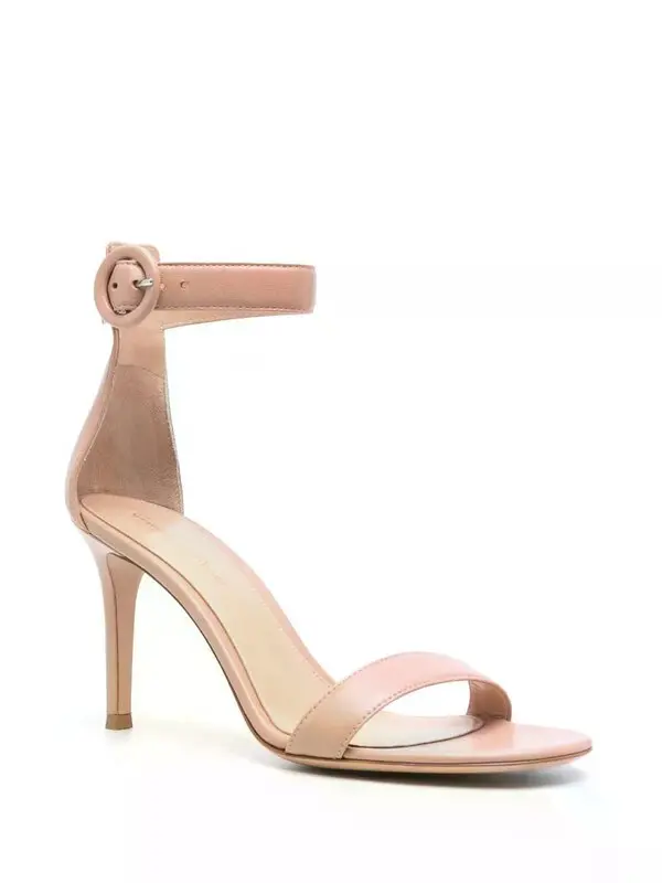 GIANVITO ROSSI Portofino 100mm Leather Sandals
