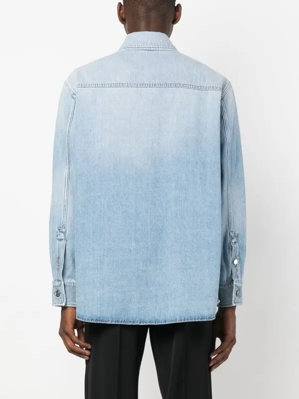 Valentino Garavani Vlogo Denim Shirt