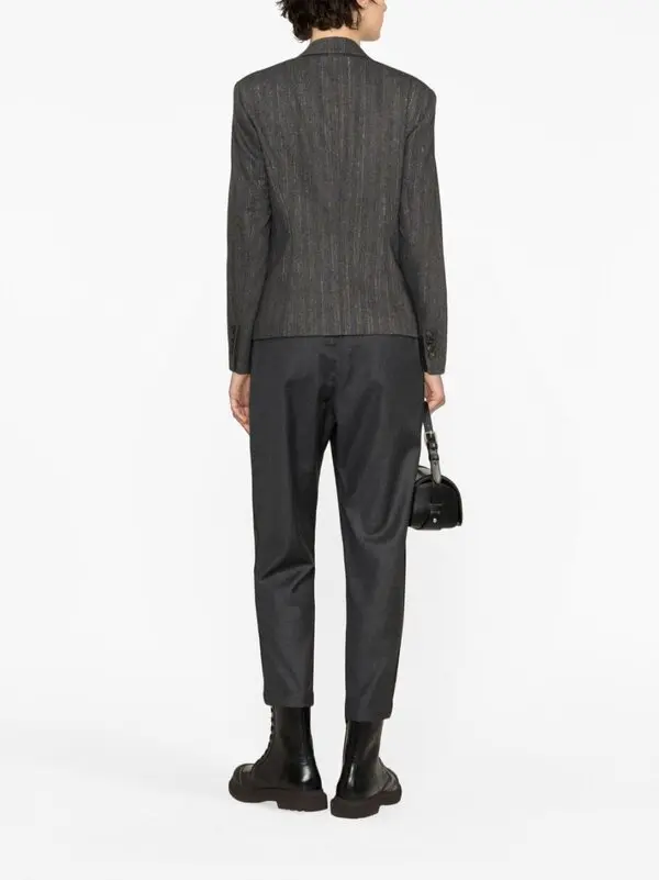 Brunello Cucinelli Single-breasted Blazer - Grey