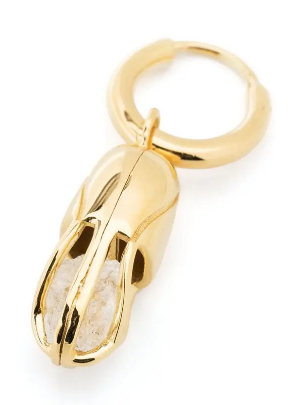 CAPSULE ELEVEN Quartz Hoop Earring - Gold