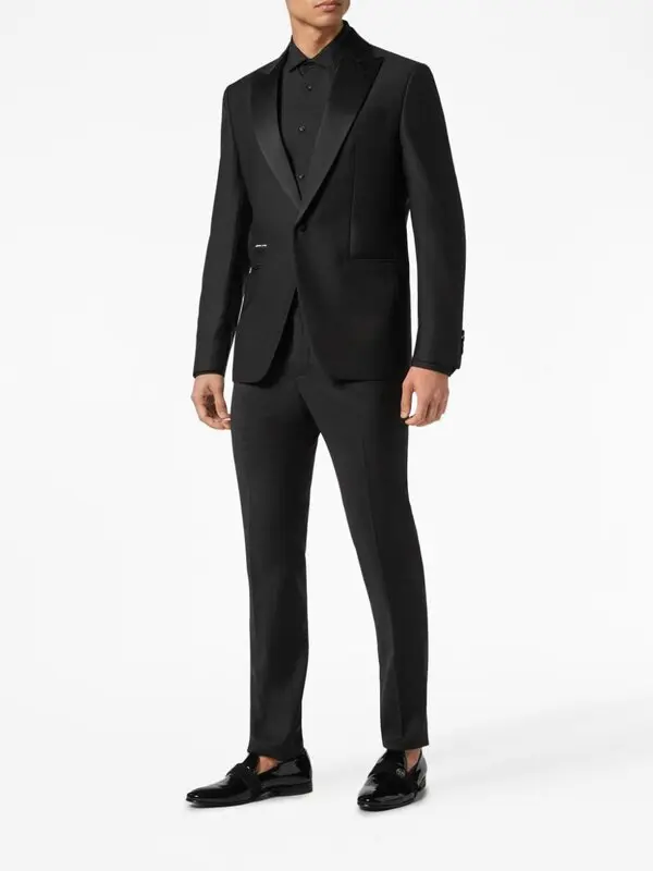 Philipp Plein Logo-plaque Single-breasted Blazer
