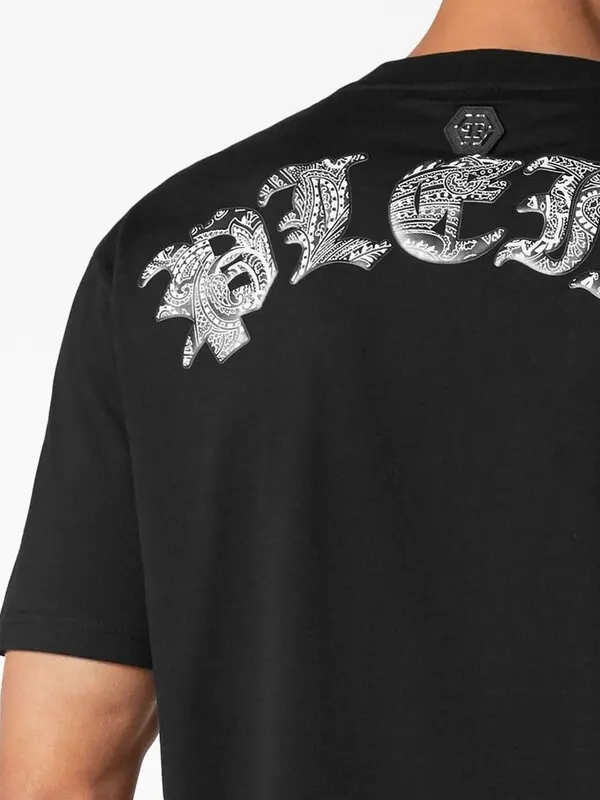 Philipp Plein Paisley Teddy Bear-print T-shirt
