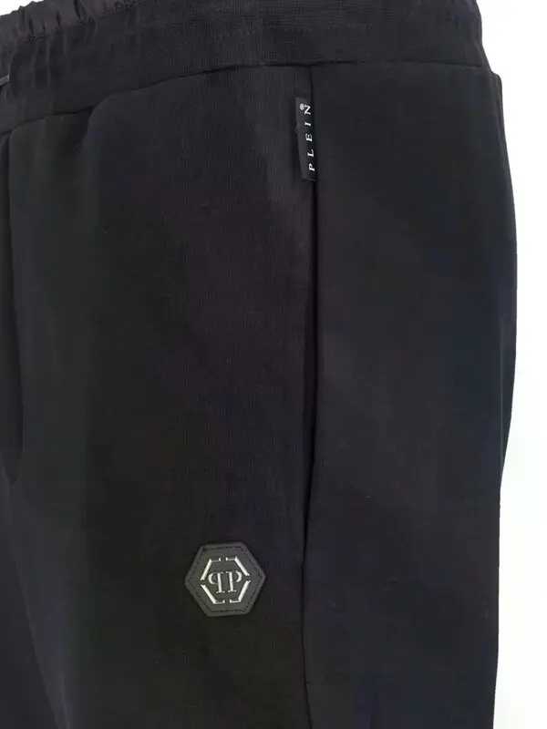 Philipp Plein Jogging Trousers Hexagon - Black