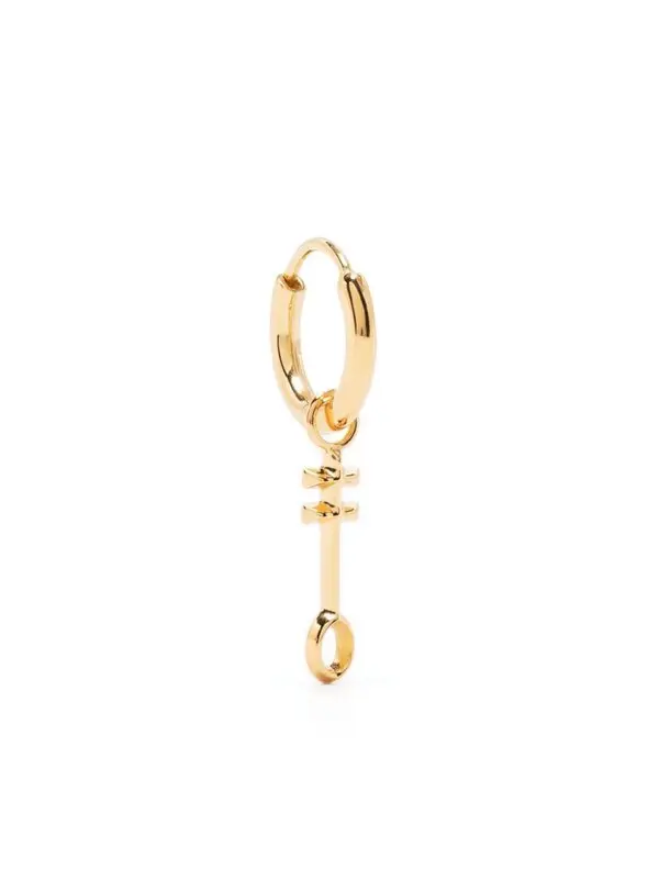 CAPSULE ELEVEN Nefer-symbol Hoop Earring - Gold