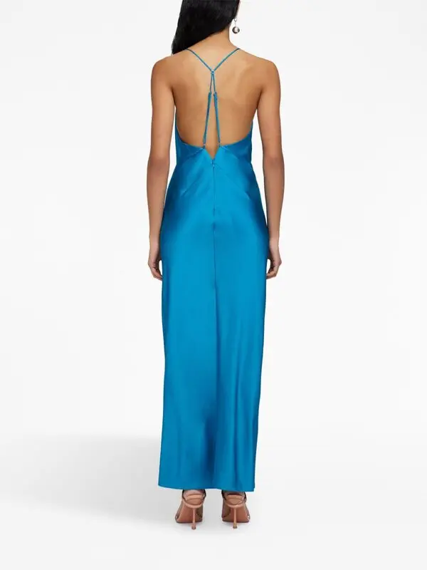 Simkhai Giana Draped Detail Sleeveless Maxi Dress