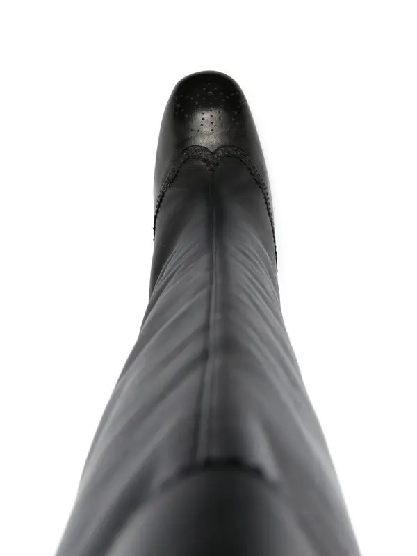 Thom Browne Brogued Knee-high Boots