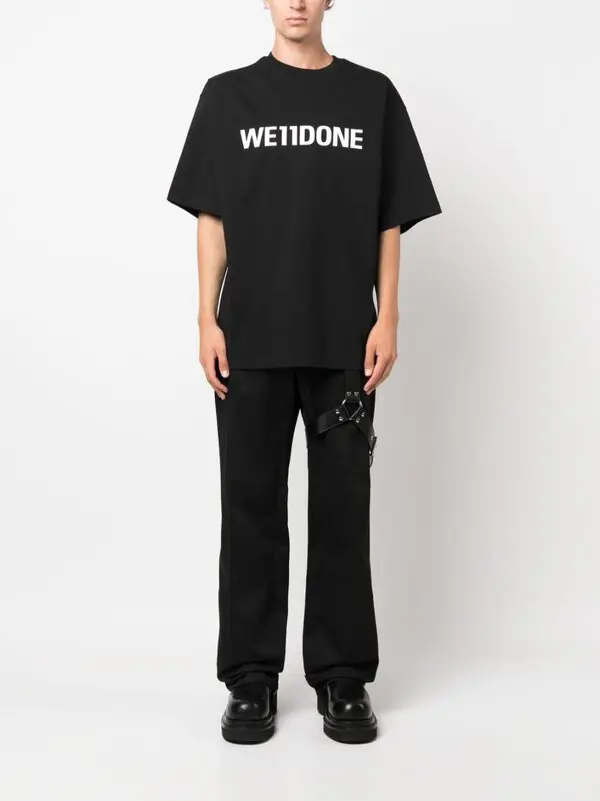 We11Done Logo-print T-shirt