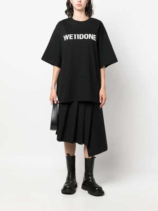 We11Done Logo-print T-shirt