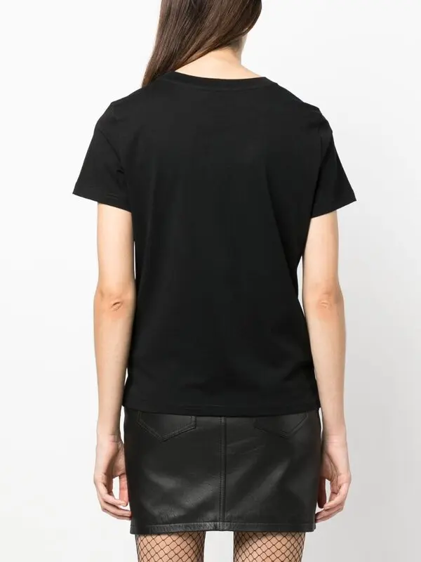 Moschino Cotton T-shirt With Teddy Bear Motif