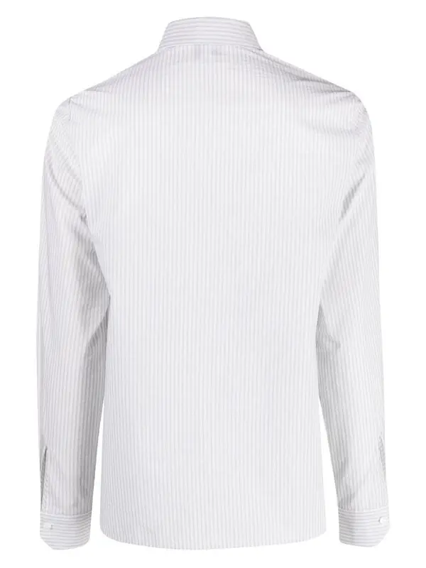 Eleventy Long-sleeve Striped Shirt