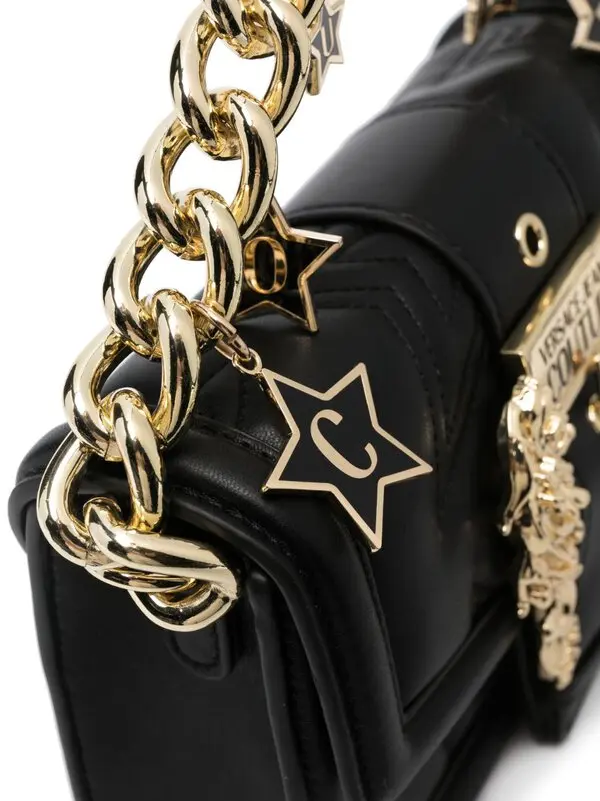 Versace Star-motif Faux-leather Tote