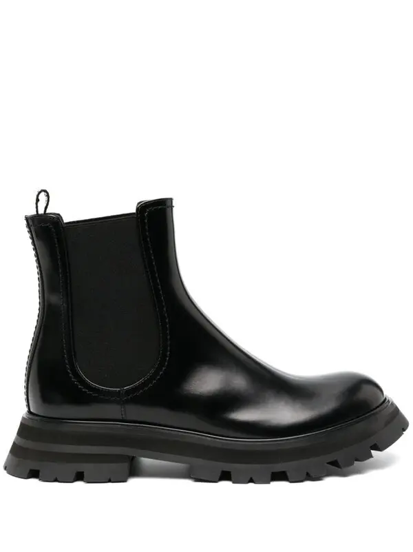 Alexander McQueen Wander Chelsea Leather Boots