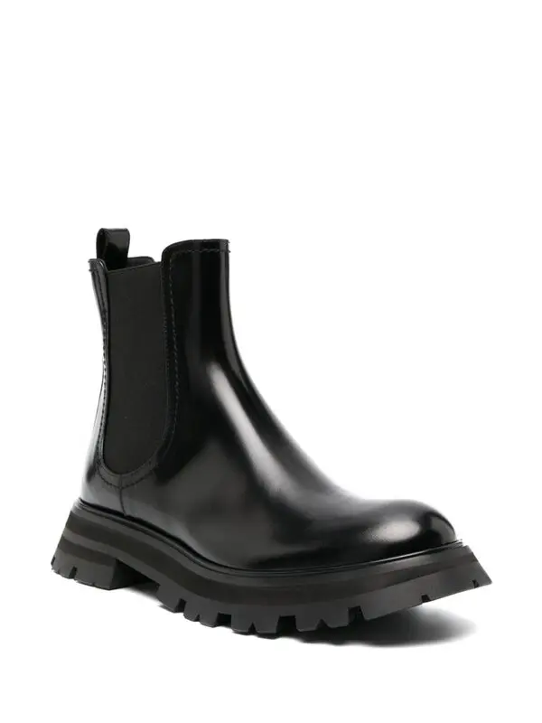Alexander McQueen Wander Chelsea Leather Boots