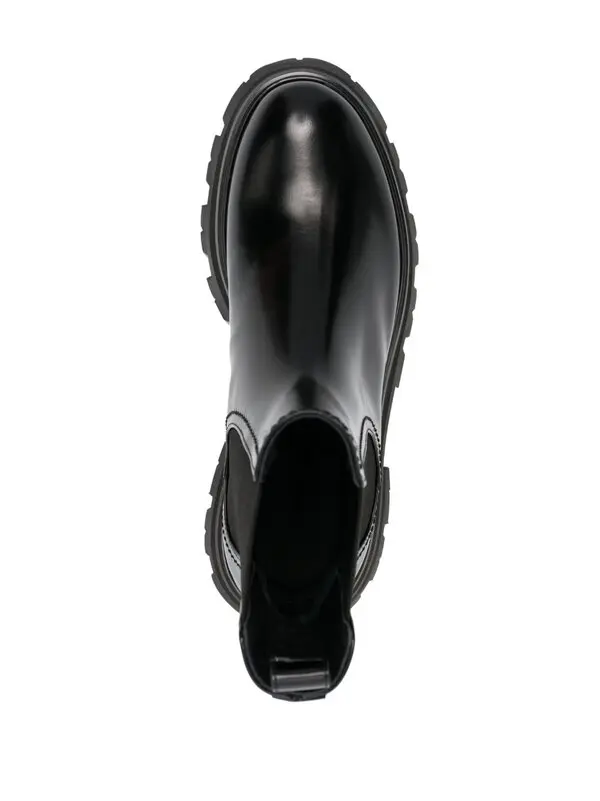 Alexander McQueen Wander Chelsea Leather Boots