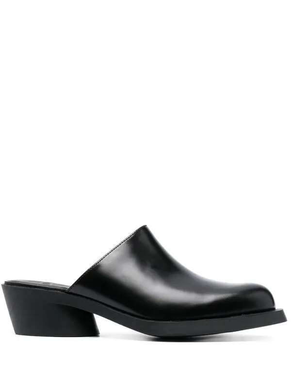 Camper Bonnie 50mm Leather Mules