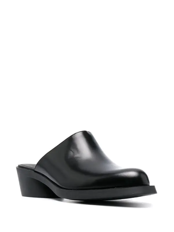 Camper Bonnie 50mm Leather Mules