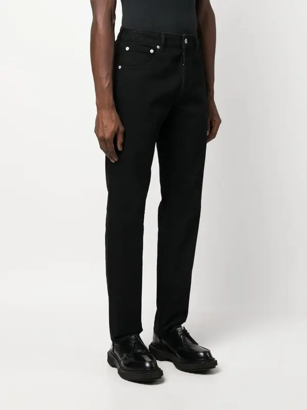 Kenzo Logo Patch Straight-leg Jeans