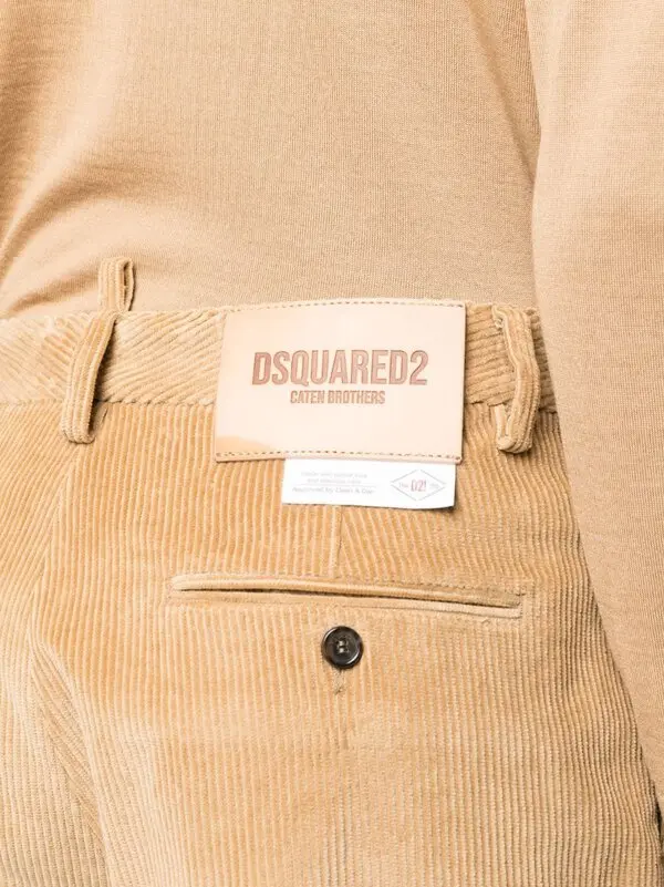 Dsquared2 Straight-leg Corduroy Trousers