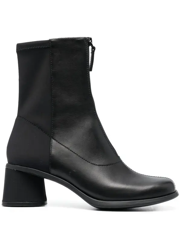 Camper Kiara 60mm Round-toe Boots - Black