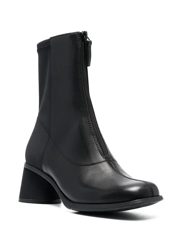 Camper Kiara 60mm Round-toe Boots - Black