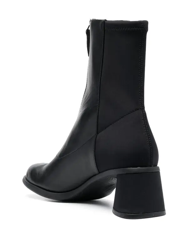 Camper Kiara 60mm Round-toe Boots - Black