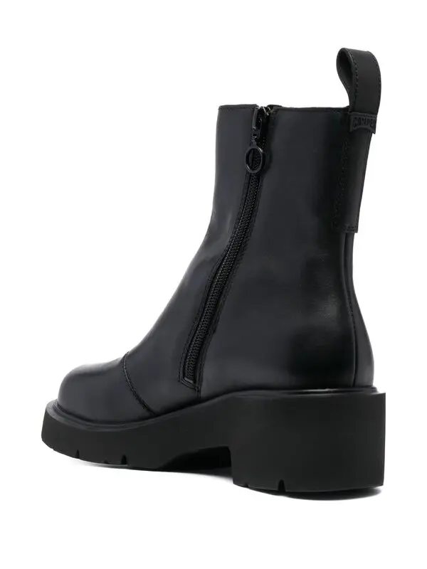 Camper Milah 75mm Ankle Boots - Black