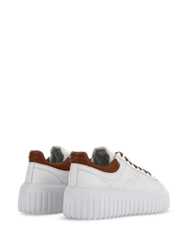 Hogan Logo-embroidered Sneakers - White