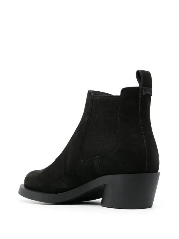 Camper Bonnie 50mm Ankle Boots - Black
