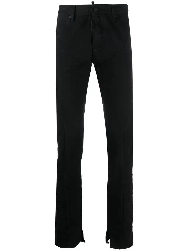 Dsquared2 Icon Straight-leg Jeans - Black