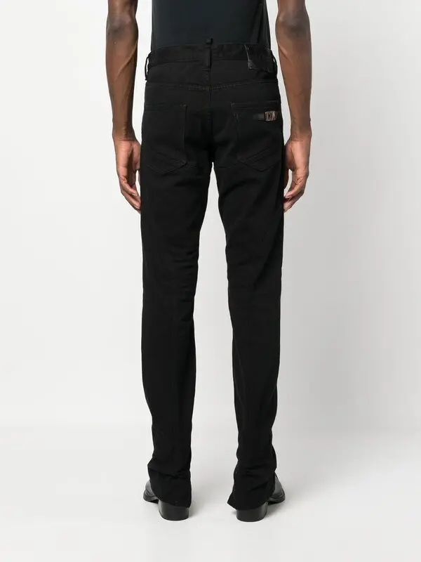 Dsquared2 Icon Straight-leg Jeans - Black
