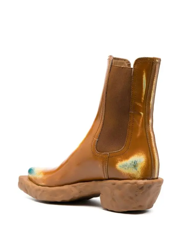 Camper Venga Pointed-toe Ankle Boots - Brown