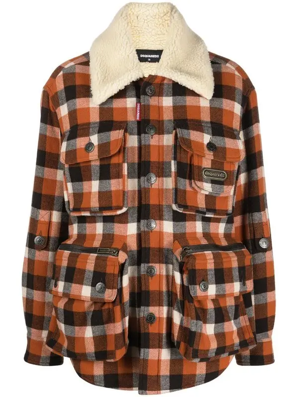 Dsquared2 Check-pattern Jacket