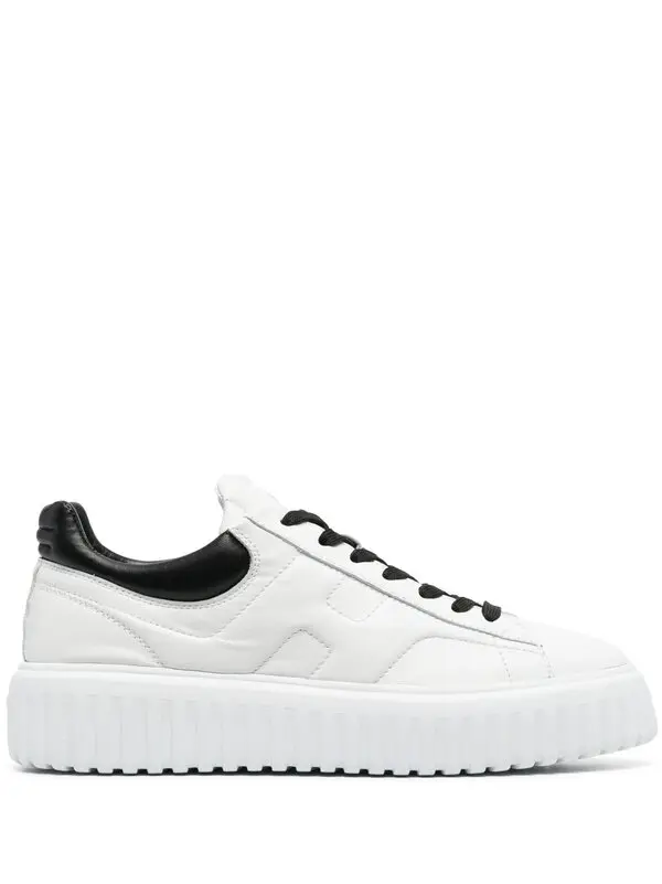 Hogan H-stripes Low-top Sneakers - White