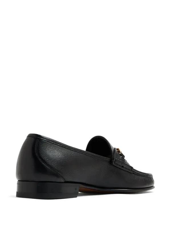 TOM FORD Chain-link Leather Loafers